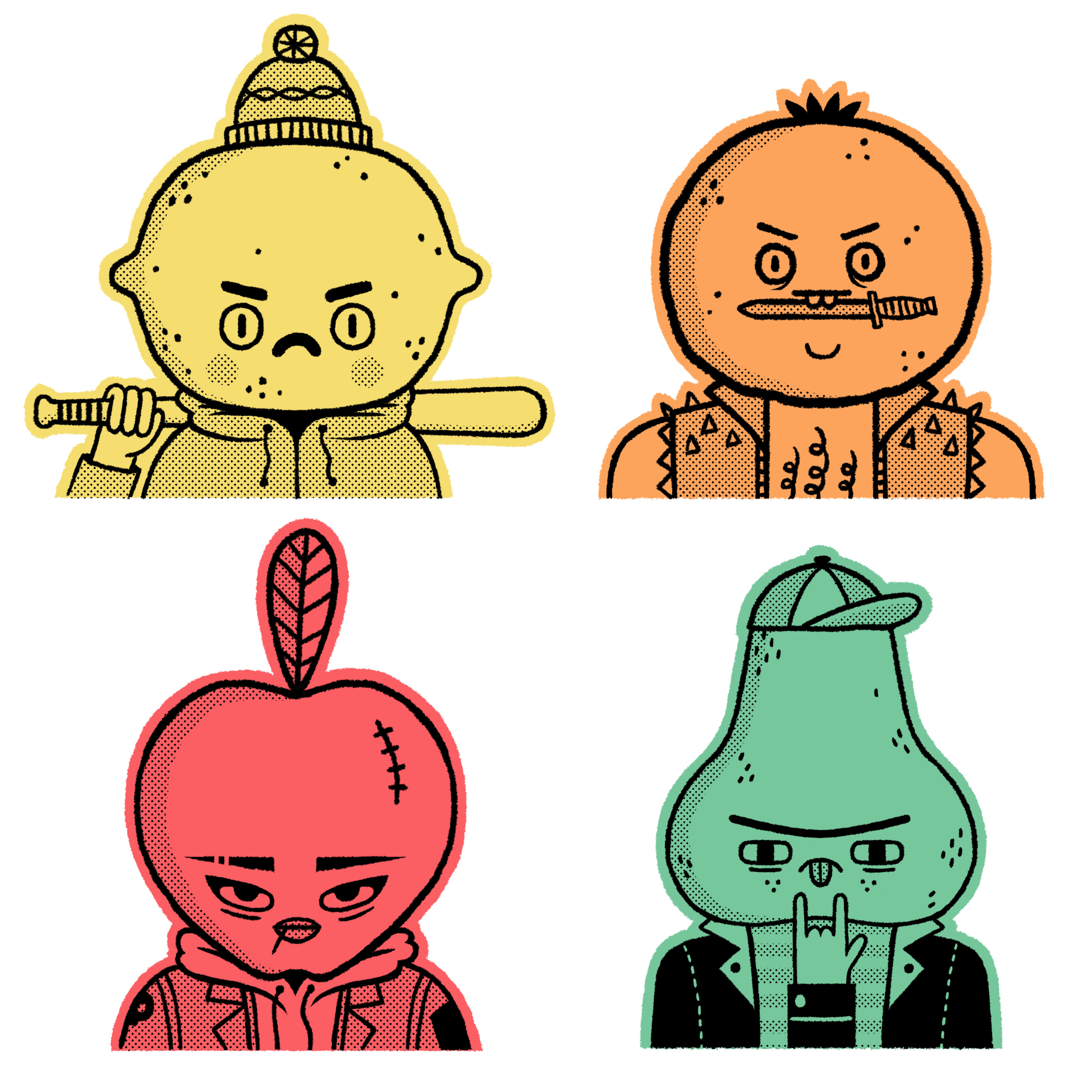 Rotten Fruits - Kristyna Baczynski | Illustration, Comics & Design