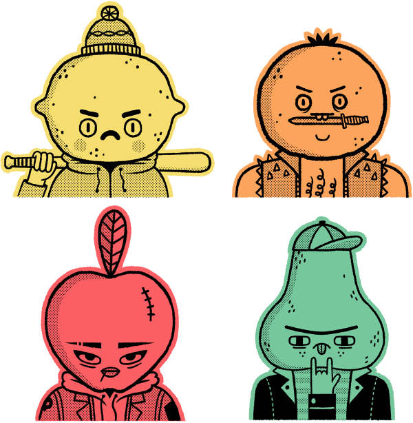 Rotten Fruits - Kristyna Baczynski | Illustration, Comics & Design
