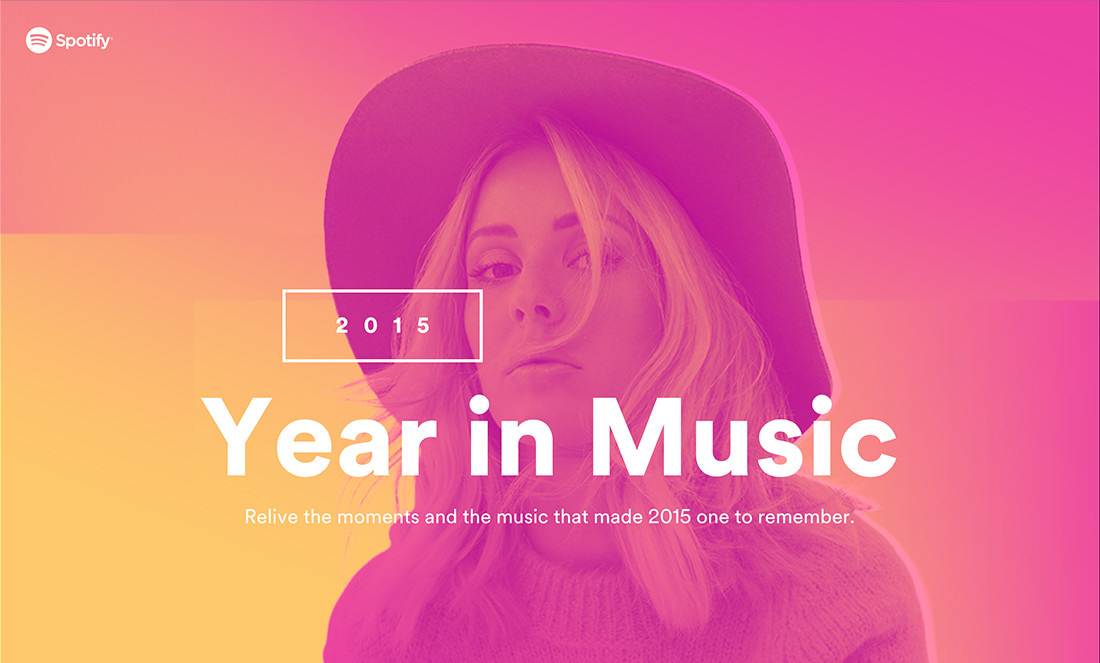 Spotify - Year In Music 2015 - Danetag