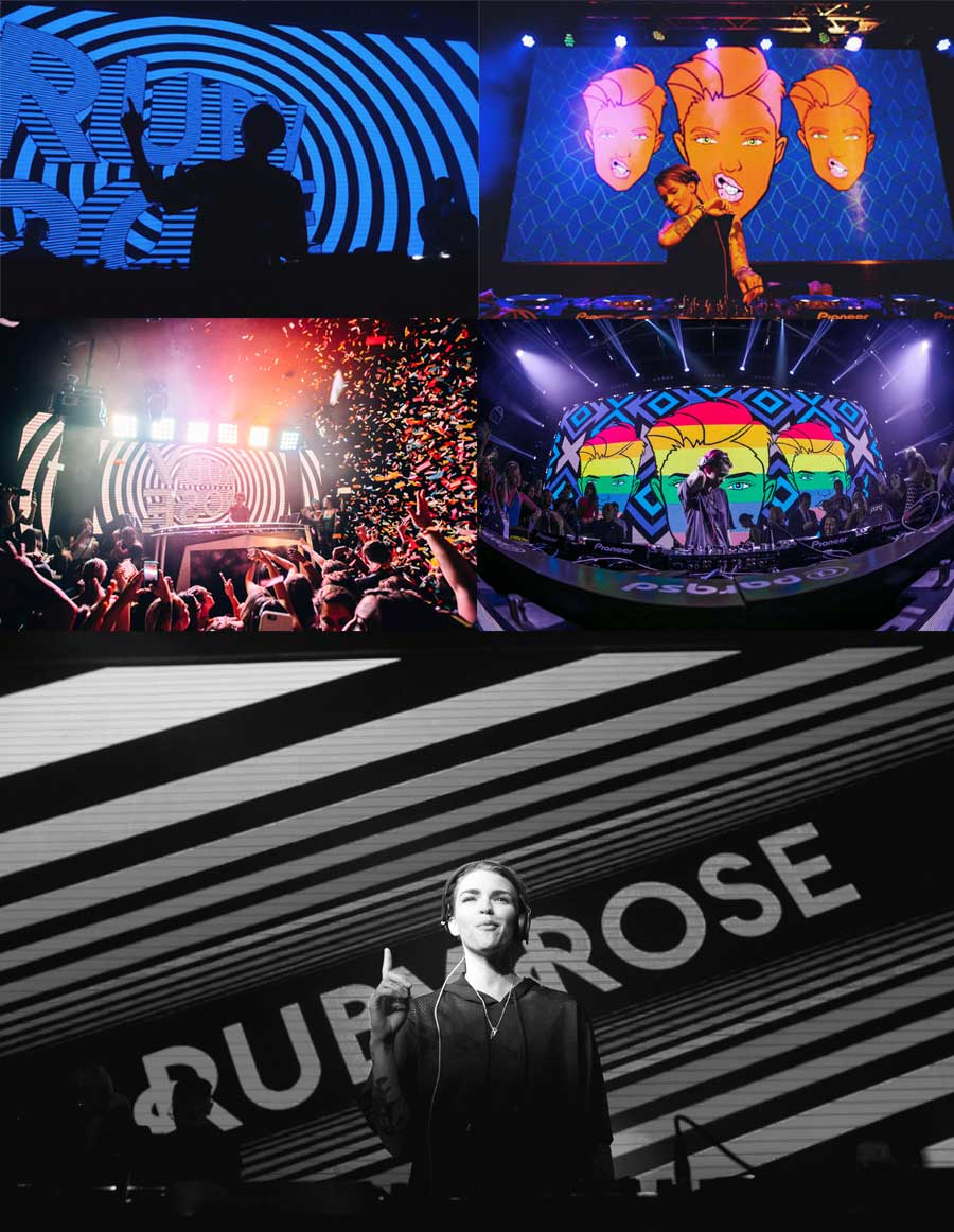 Ruby Rose : Identity and Illustration - Adam Dal Pozzo × Creative ...