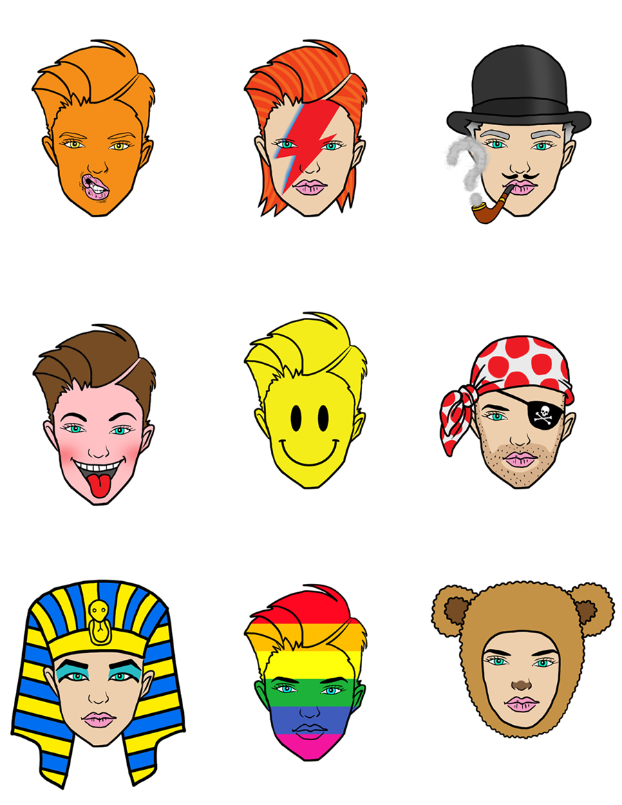 Ruby Rose : Identity and Illustration - Adam Dal Pozzo × Creative ...