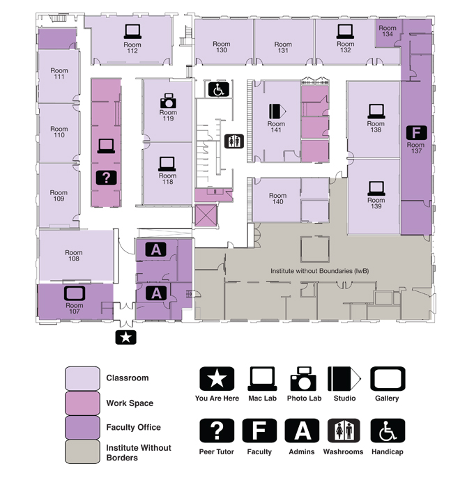 SCHOOL OF DESIGN MAP - Arnott Graphic Design