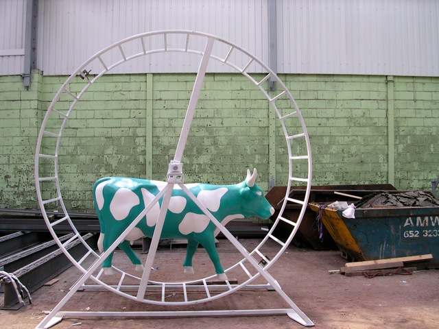 Cow wheel - Jasonmade
