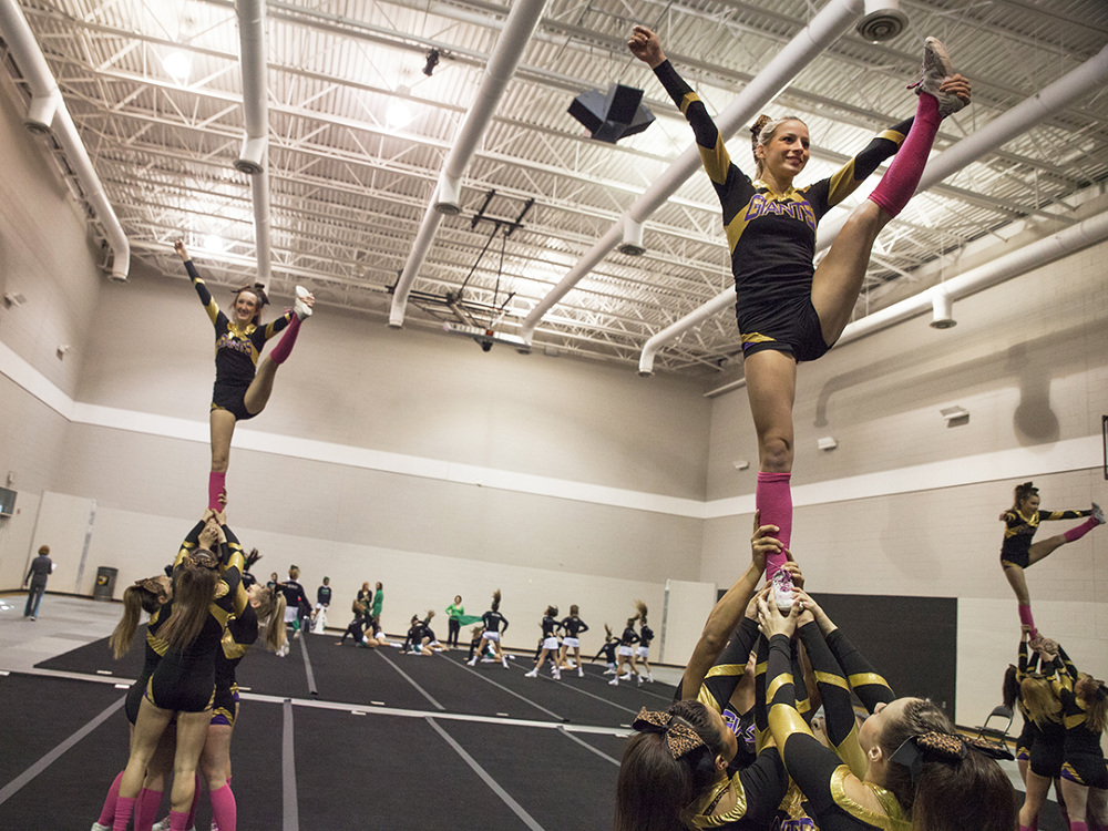 Cheerleading state championships - Griffin Moores Photography