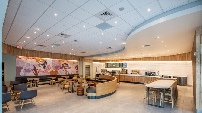 Starbucks | Global Art Catalog (Mural) - Allegra Lockstadt