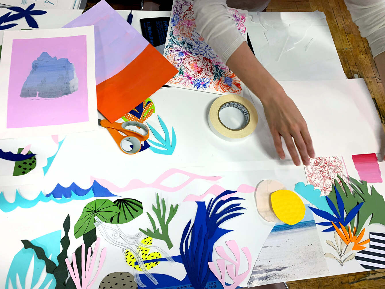 Starbucks | Global Art Catalog (Mural) - Allegra Lockstadt