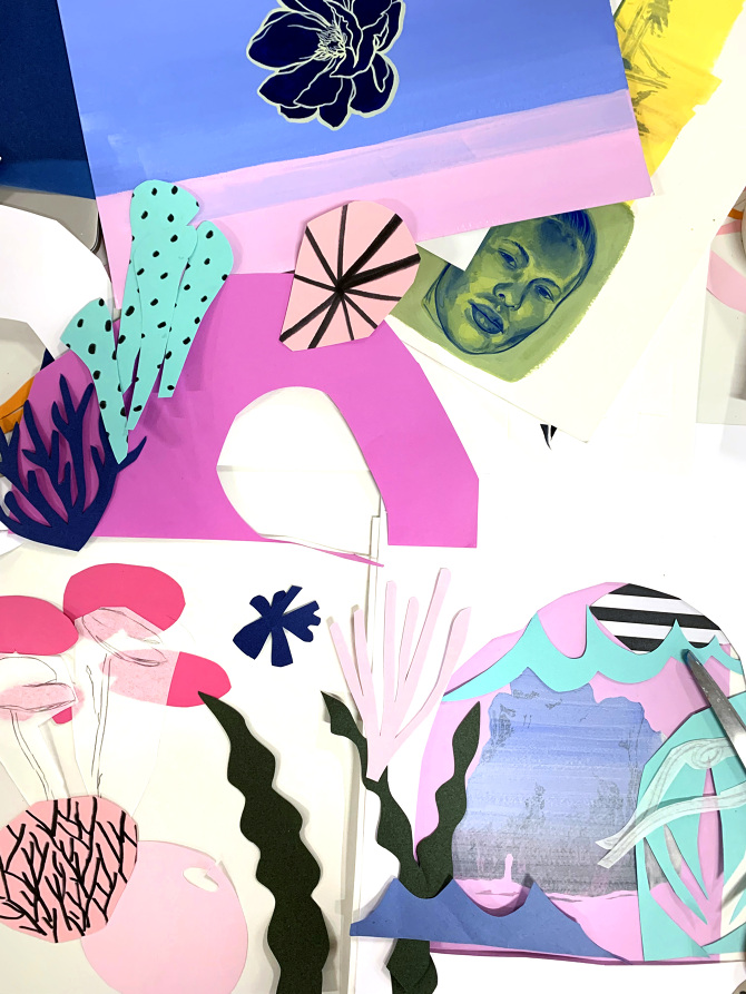 Starbucks | Global Art Catalog (Mural) - Allegra Lockstadt