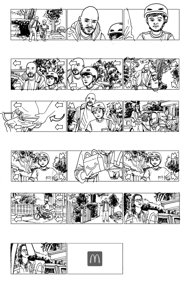 Storyboards (Shooting Boards) - George Folz