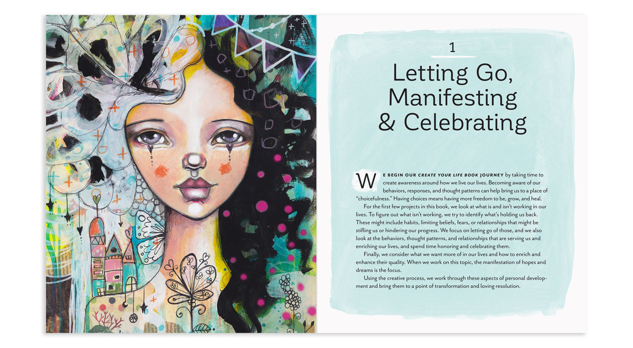 Create Your Life Book - Kelley Galbreath | Art Direction & Design