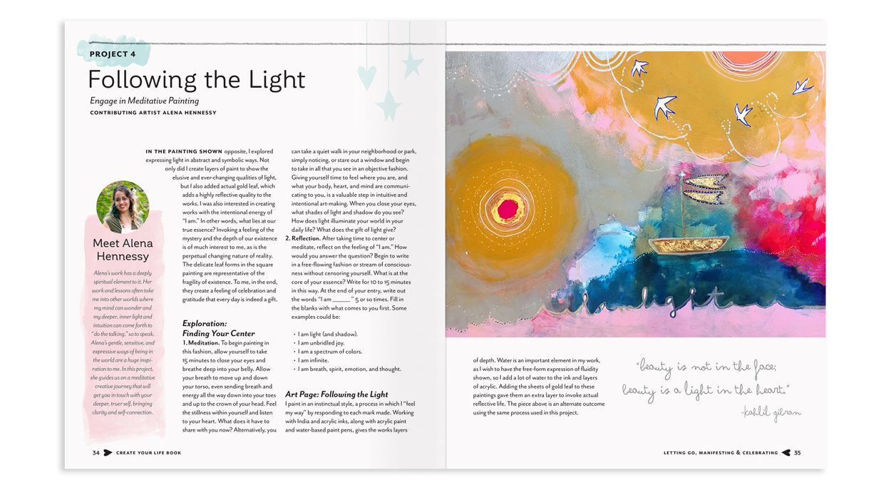 Create Your Life Book - Kelley Galbreath | Art Direction & Design