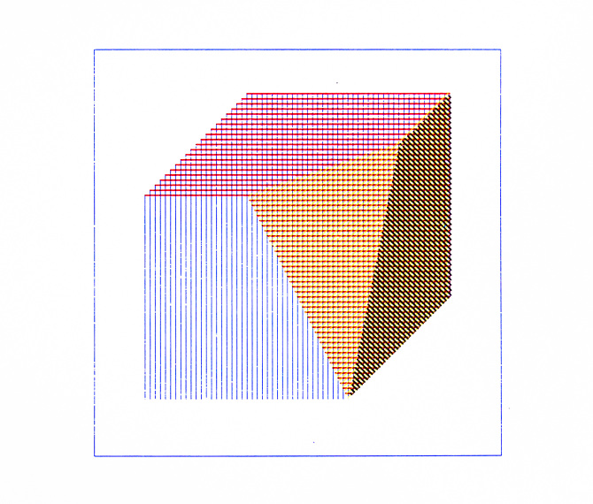 cube without a corner - sina almassi