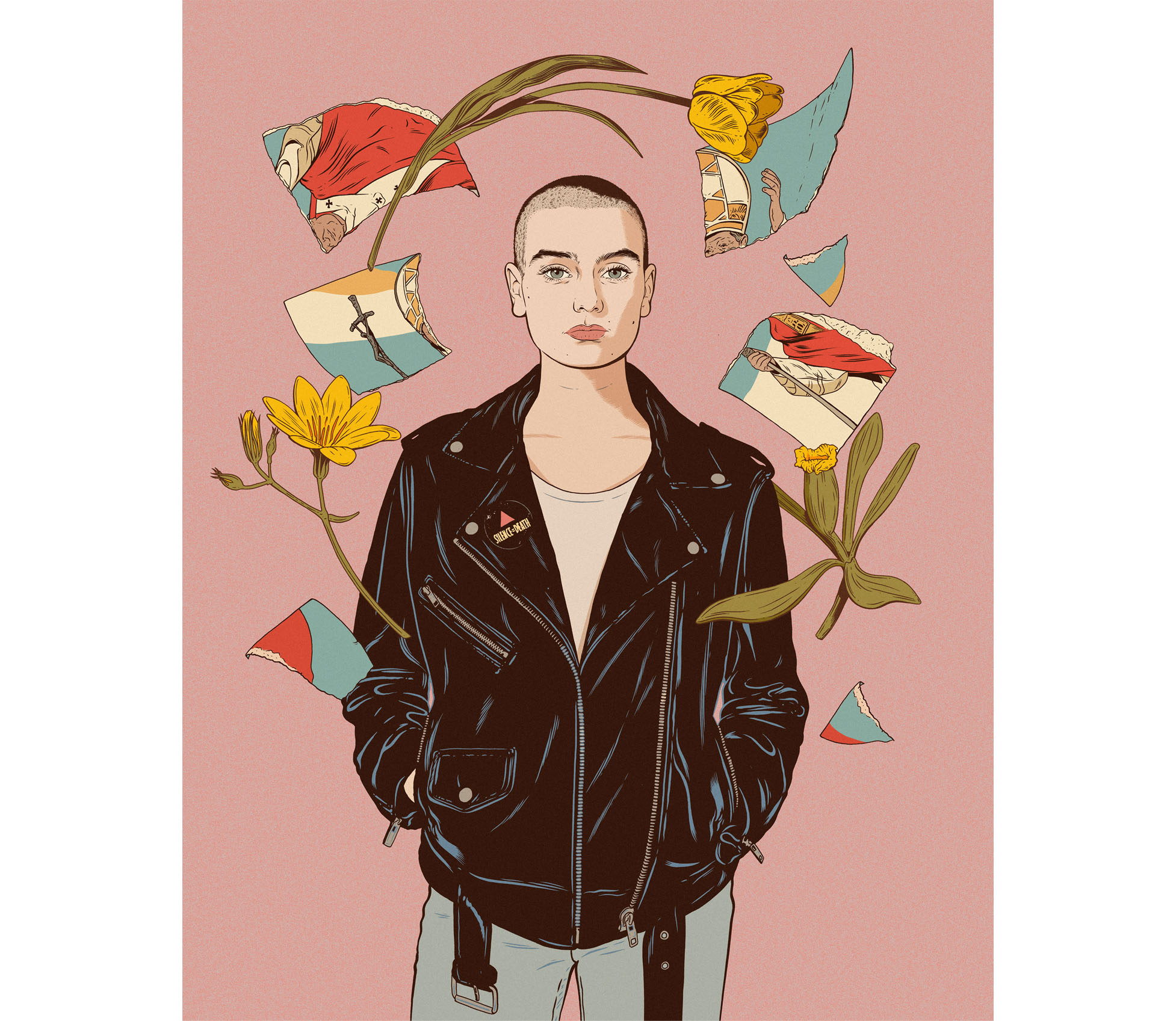 Sinead O'Connor - Louise Zergaeng Pomeroy: Illustration