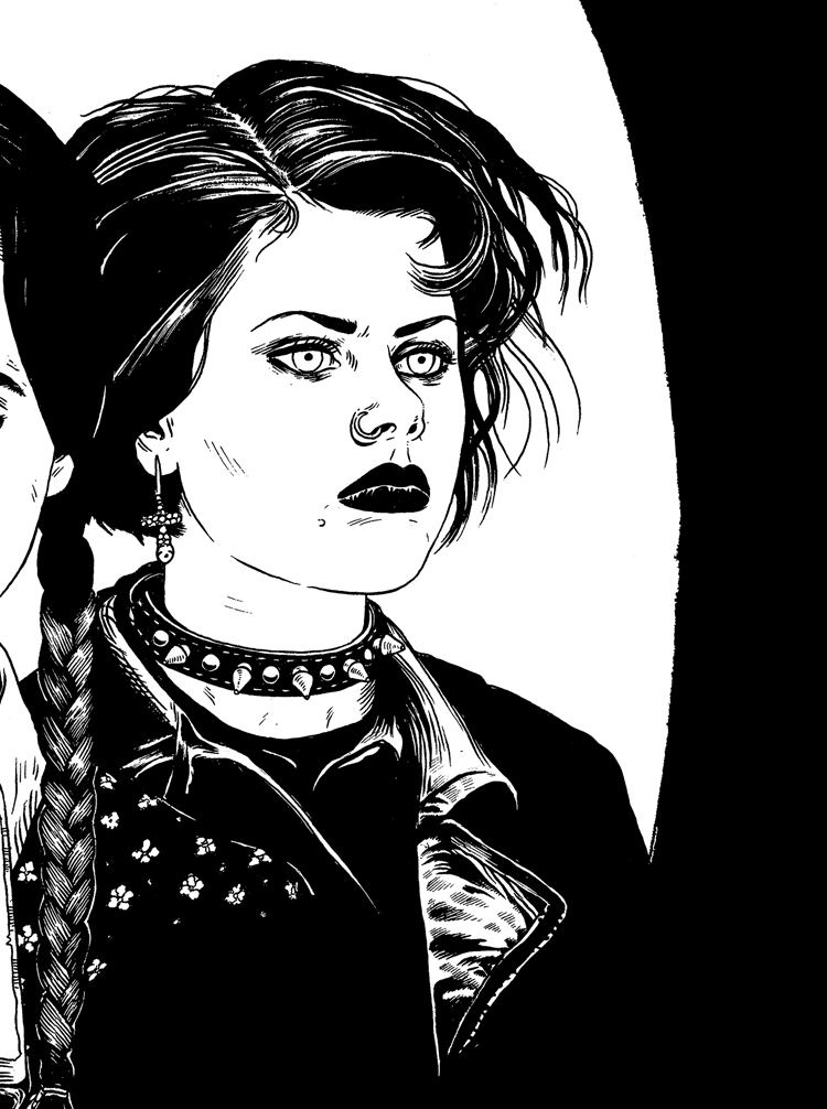 Lydia, Wednesday, Nancy - Louise Zergaeng Pomeroy: Illustration