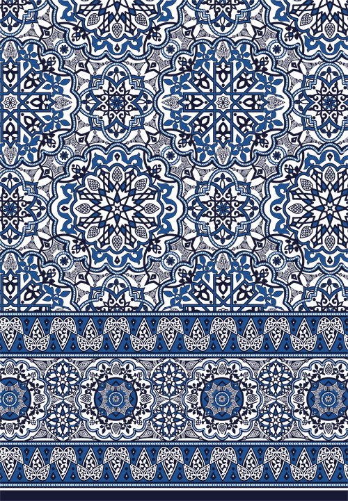 Moroccan Tile Border - Sophia Baker