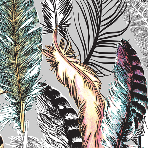 Multi Feather - Sophia Baker