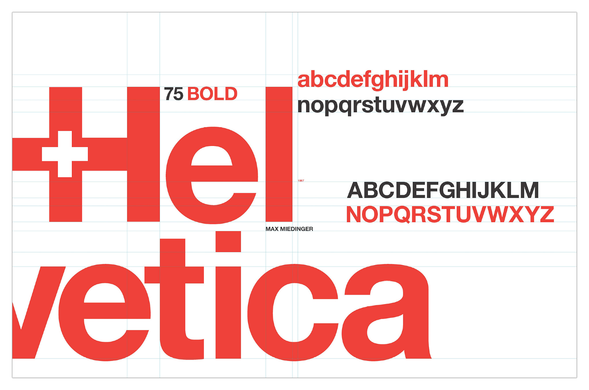Helvetica Poster - Matthew Miller