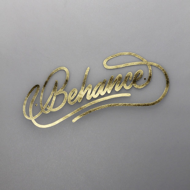 GOLD LETTERING - It's a living