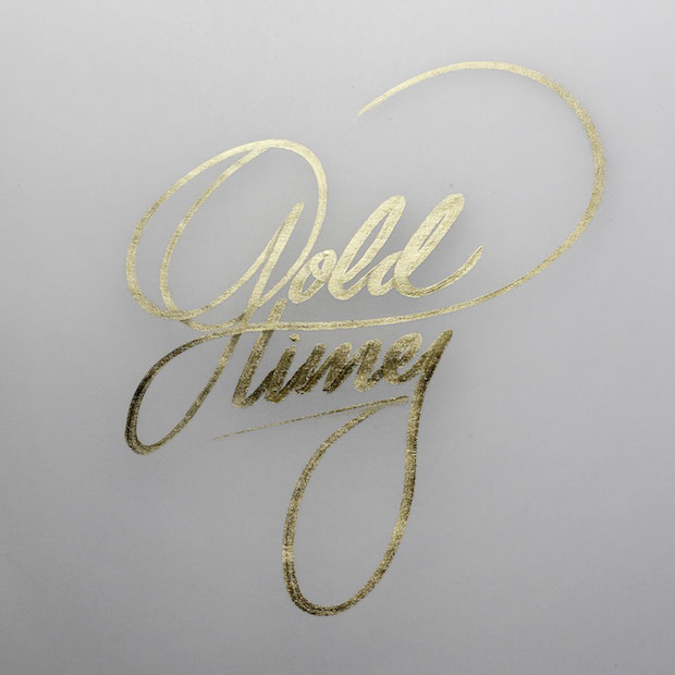 GOLD LETTERING - It's a living