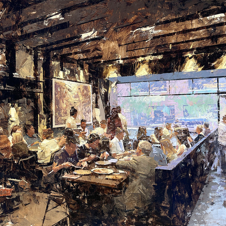 Available Paintings - Paintings by Artist Mark Andrew Bailey