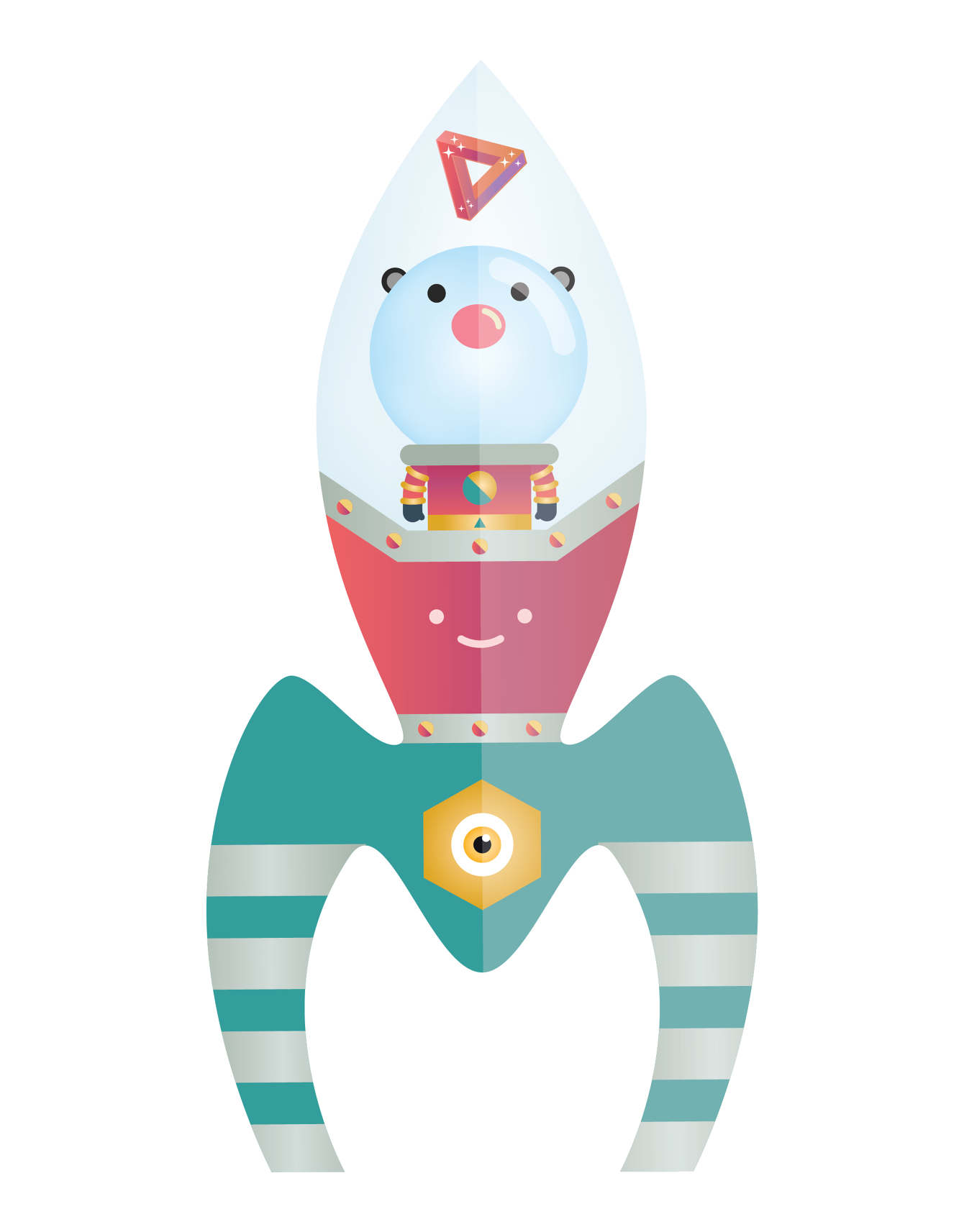 Make Your Own Spaceship - suero-studio - illustration