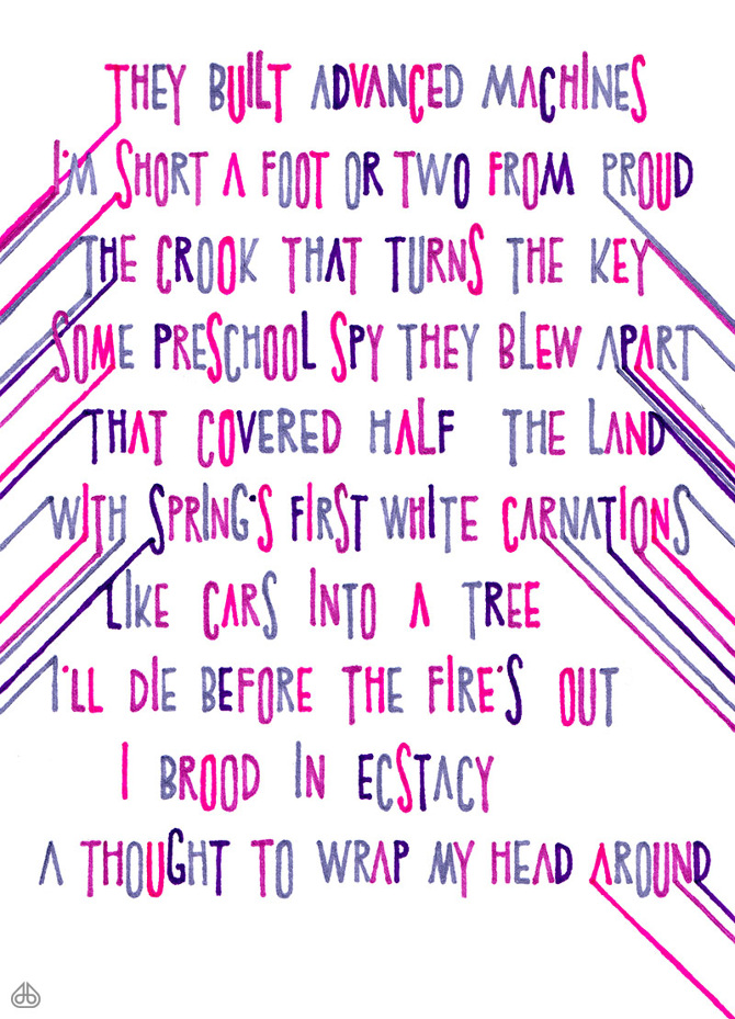 Hand Lettering / Typography - db illustration