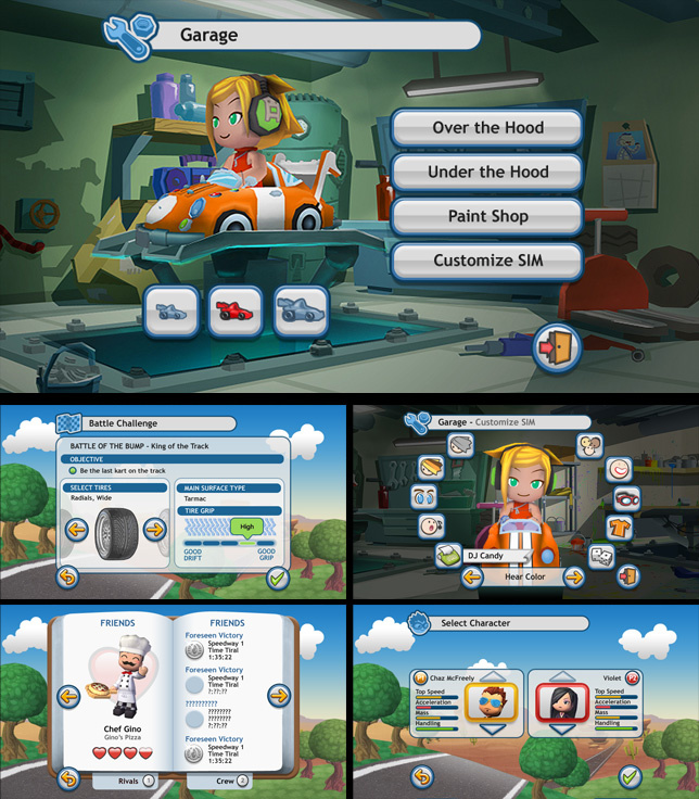 Behaviour Interactive UI Work - JASON WOZENCROFT / PORTFOLIO