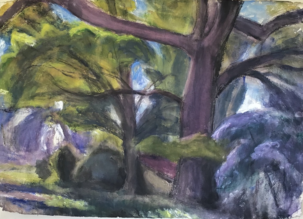 MONK SOHAM TREES - Graham Giles