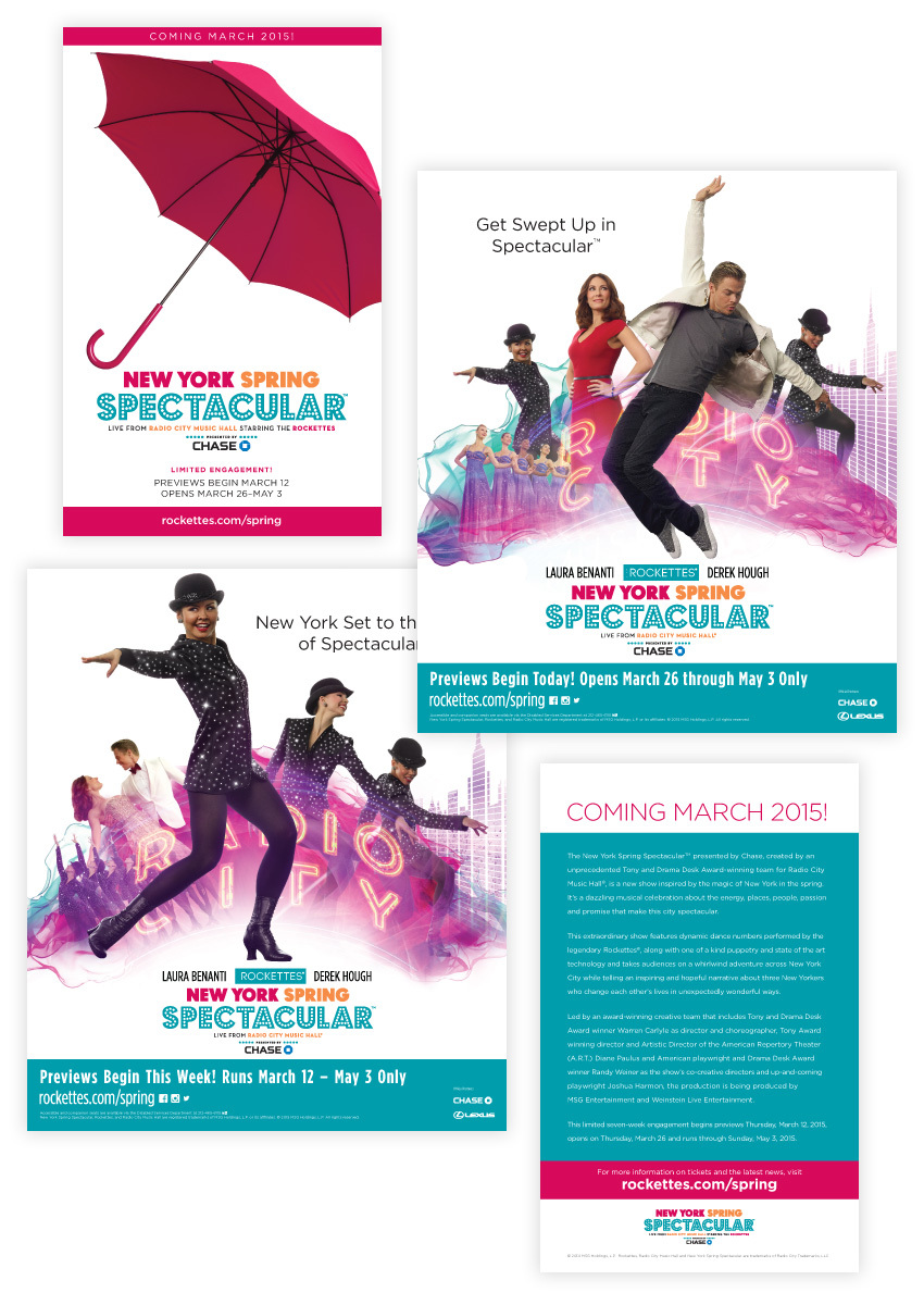 New York Spring Spectacular - Dan Niver Design Portfolio