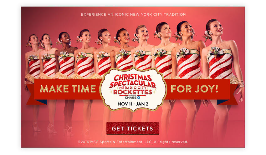 Christmas Spectacular - Dan Niver Design Portfolio