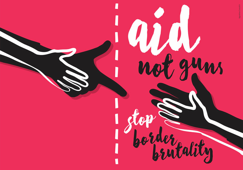 Stop Border Brutality - Cosulich Design