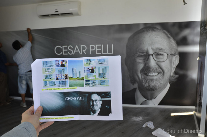 Arq. César Pelli + Maral Explanada (Showroom) - Cosulich Design