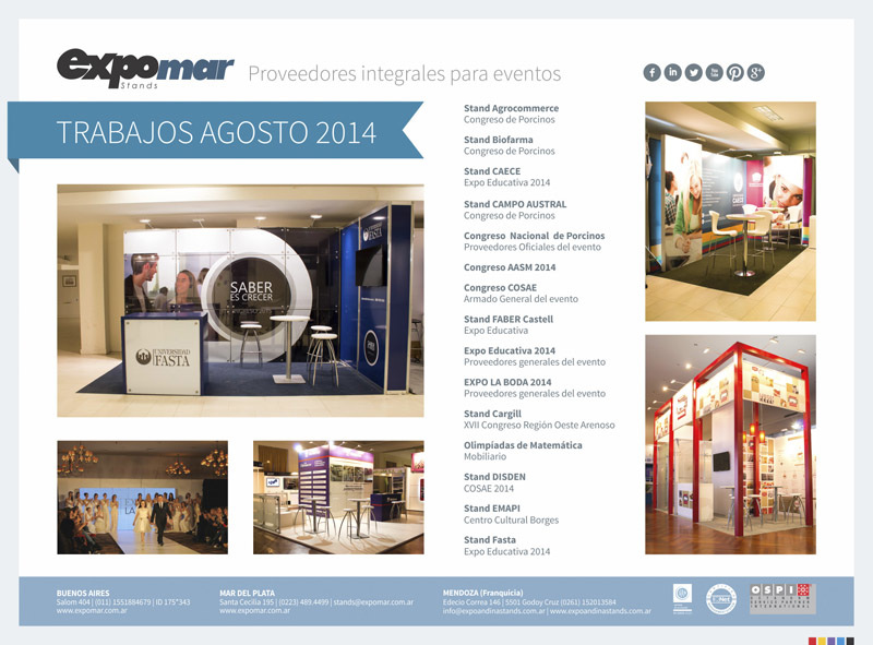 Expomar Stands - Cosulich Design