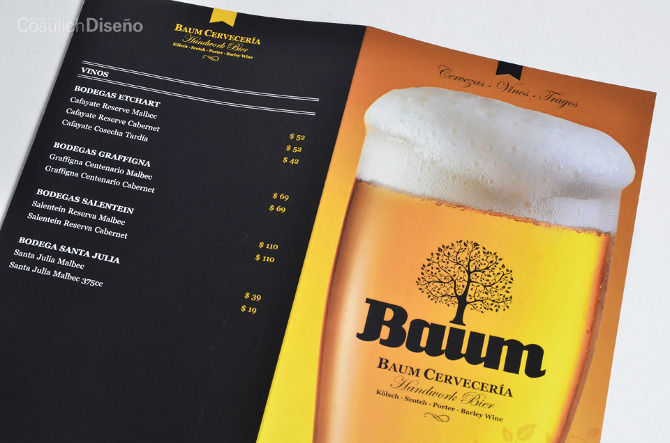 Baum Cervecería - Cosulich Design