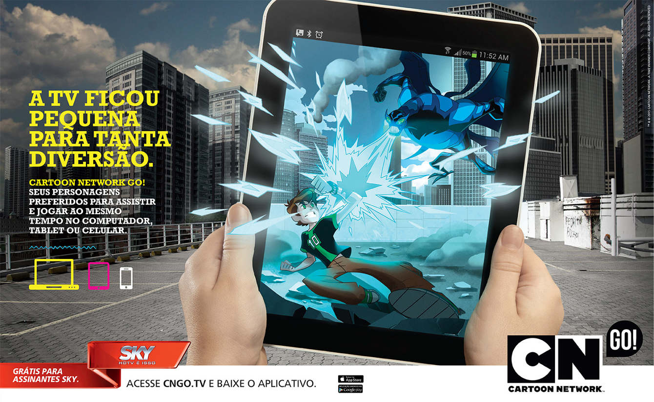 Cartoon Network Go! - Paulo Maia Digital and Integrated Copywriter