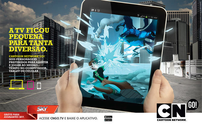 Cartoon Network Go! - Paulo Maia Digital and Integrated Copywriter