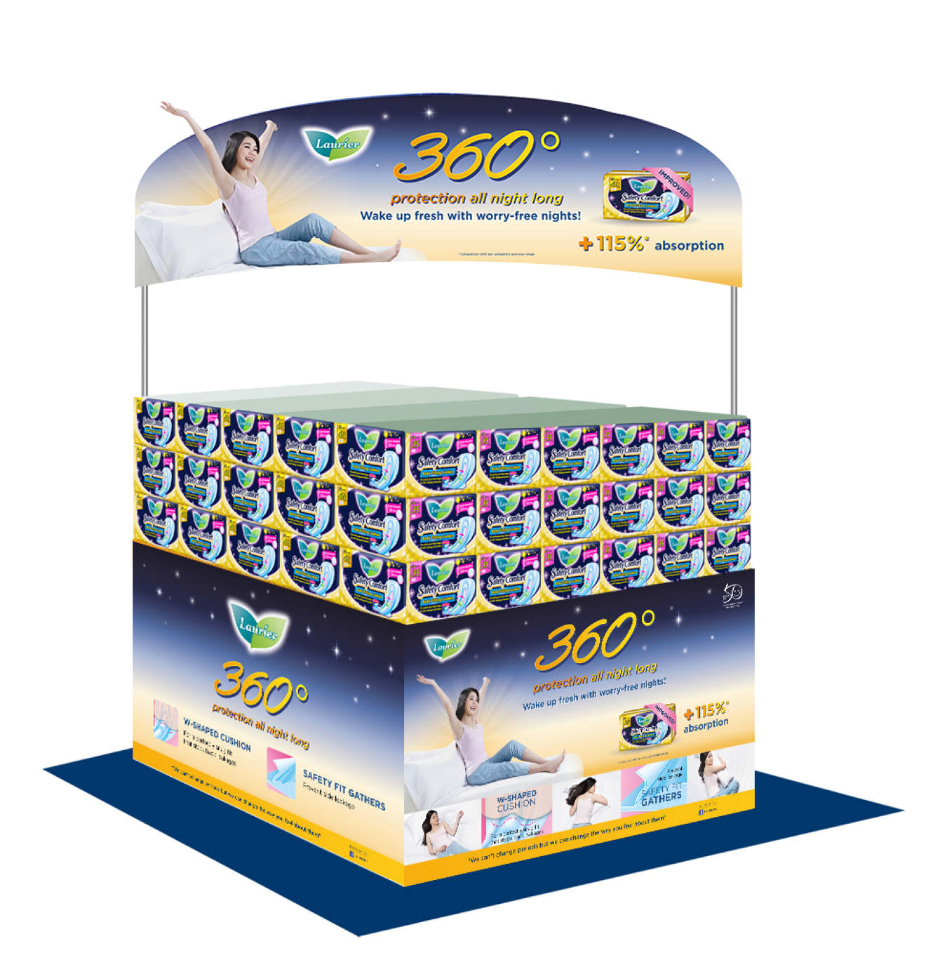 Laurier Safety Comfort | Print campaign - Grace Gumala's Portfolio