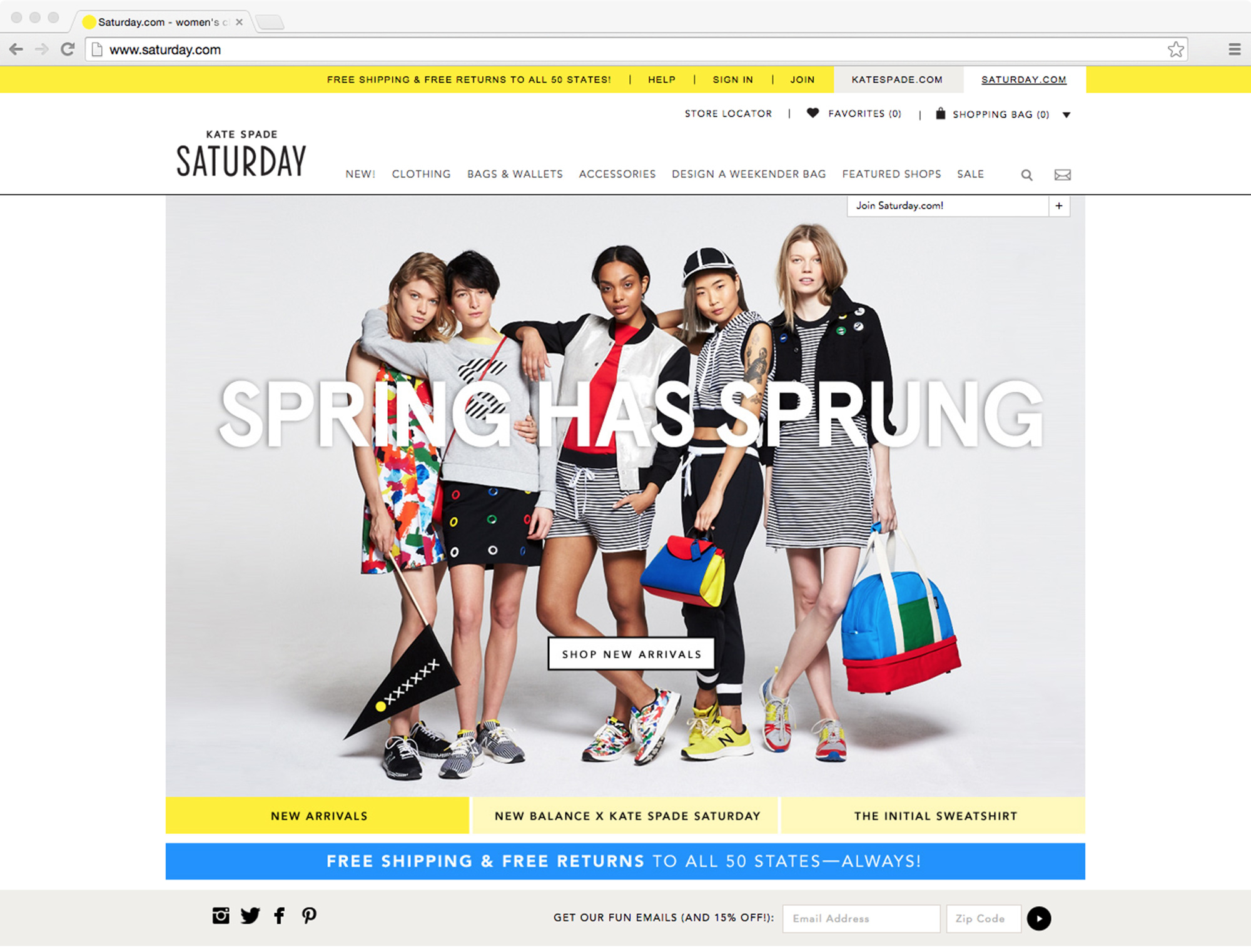 Kate Spade Saturday / Spring 15 Campaign - Lauren Tamaki