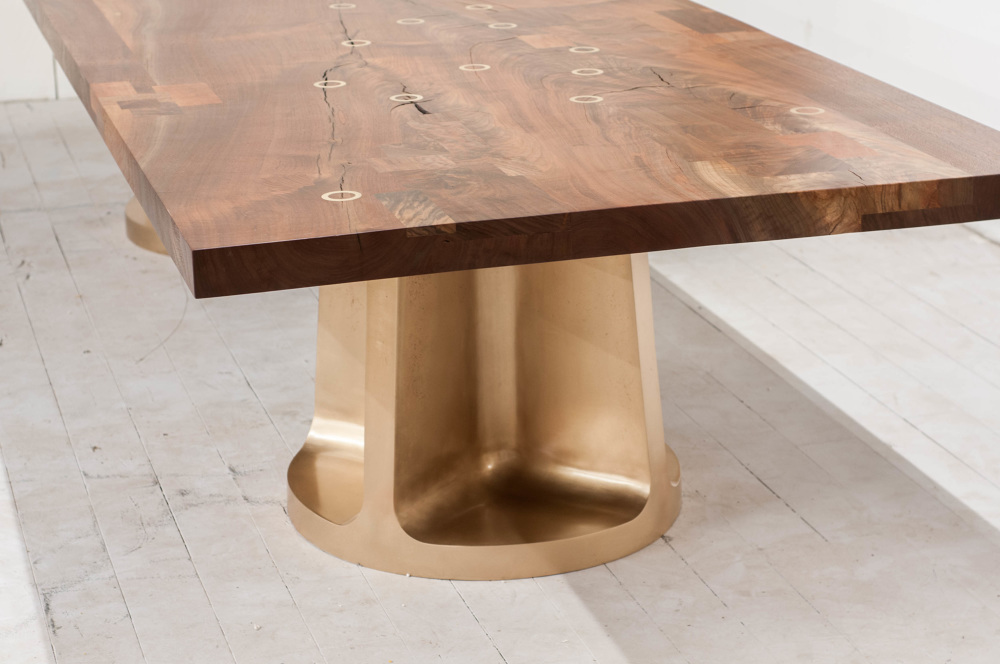 BRONZE NEOLITH TABLE - Jeff Martin Joinery