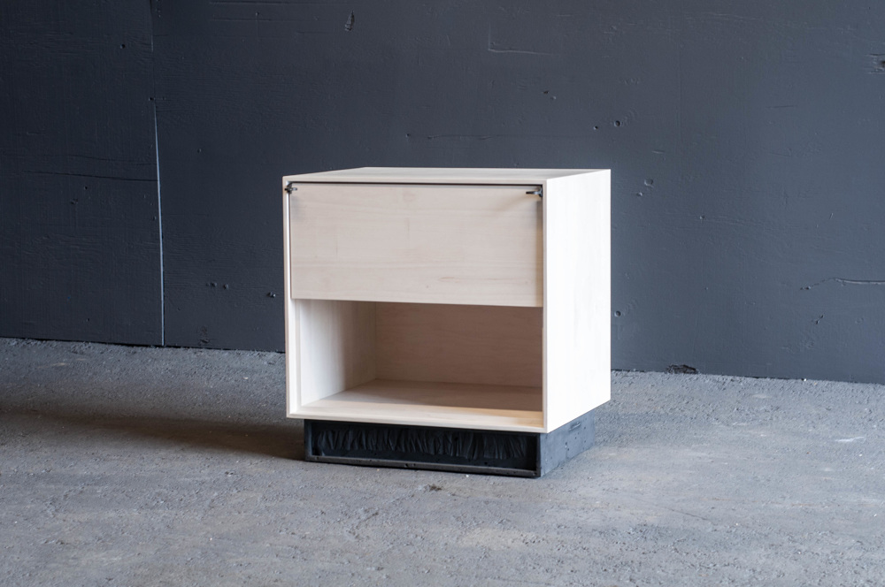EXCAVATED BEDSIDE TABLE - Jeff Martin Joinery