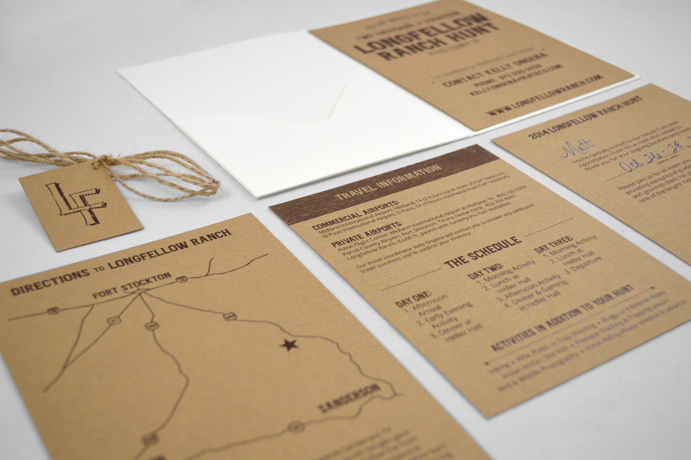 Longfellow Ranch 2014 Hunt Invitation - Aaron Martin