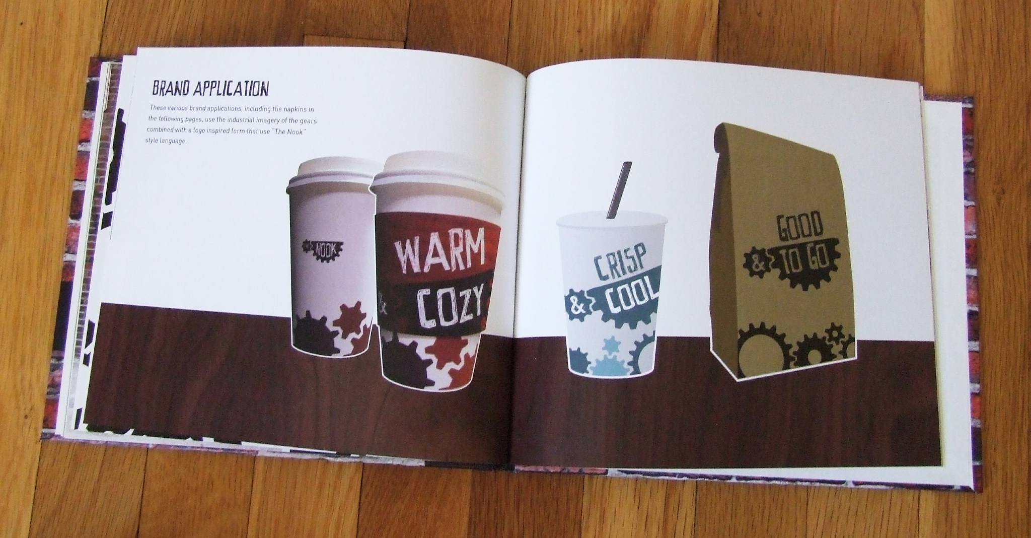The Nook Cafe Branding - Maggie Walker Communication Design
