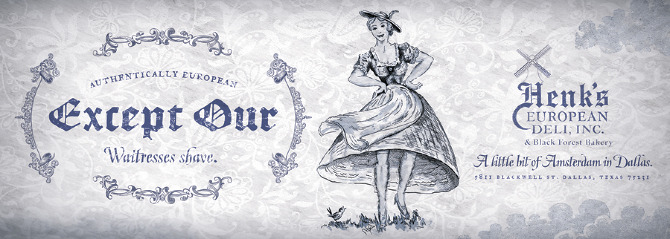 Henk's European Deli - Dunaway's Book