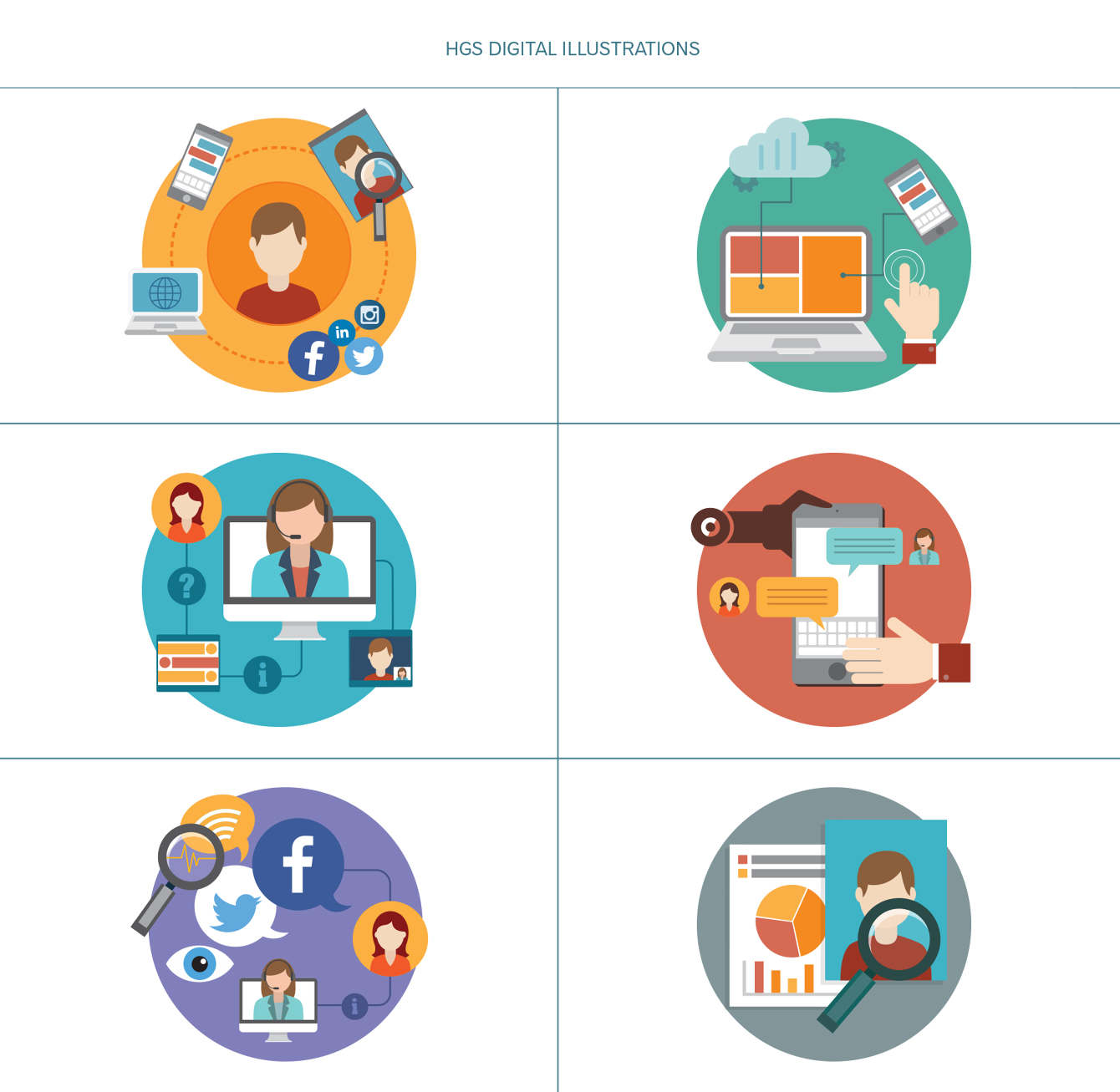 Vector Illustrations - Leticia Arioli Design