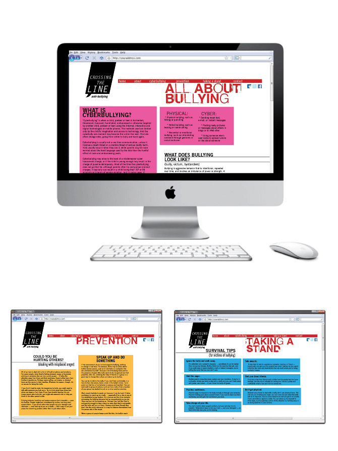 Anti-Bullying Campaign - Graphic Design Projects