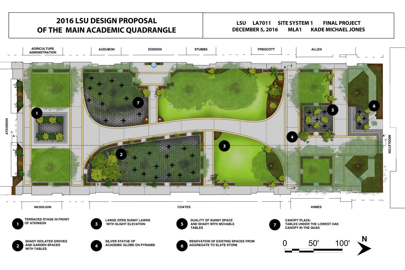 LSU Quad - Kade Jones