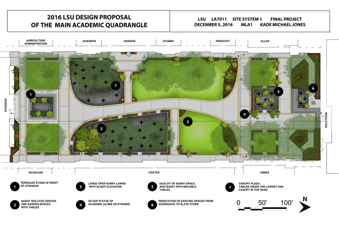 LSU Quad - Kade Jones