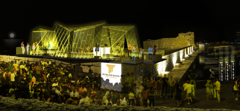Byblos Festival Lounge - Minus5 Architects