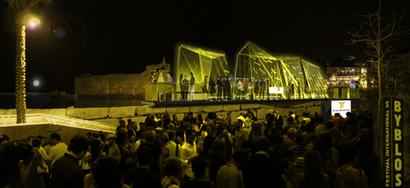 Byblos Festival Lounge - Minus5 Architects