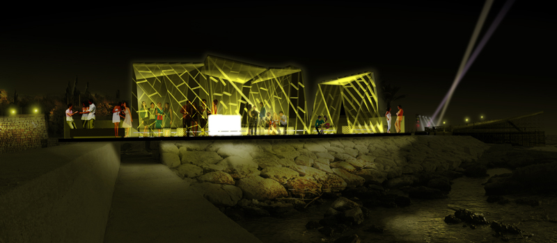Byblos Festival Lounge - Minus5 Architects