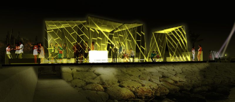 Byblos Festival Lounge - Minus5 Architects
